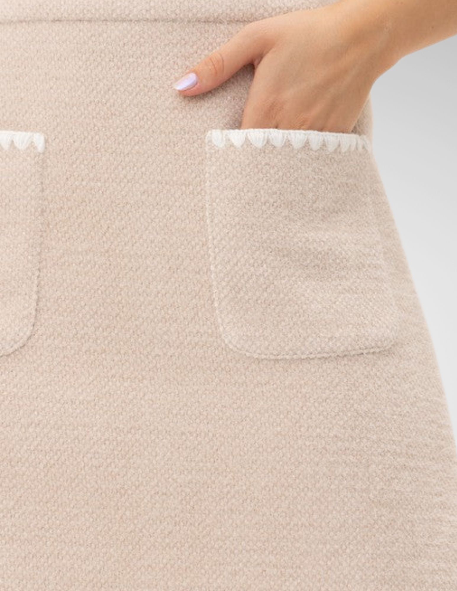 Set de Lana Arena – Mell Showroom